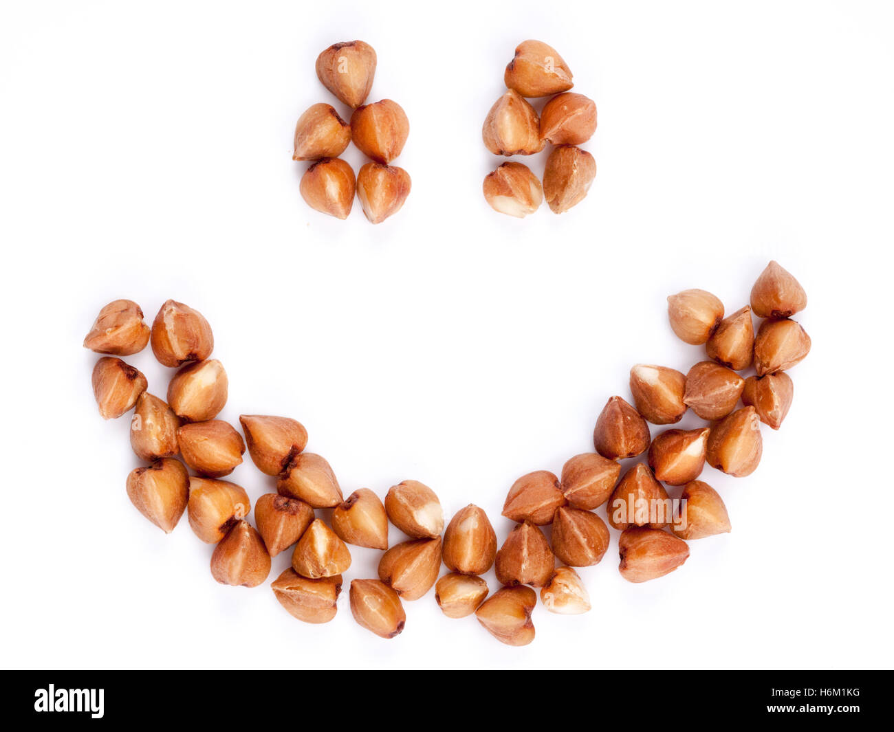 buckwheat smile isolated Stock Photo - Alamy