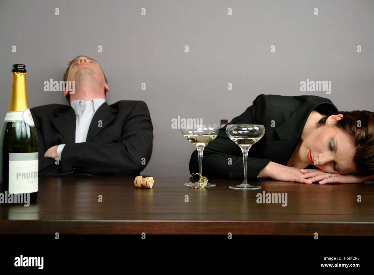 Drunken office party hi-res stock photography and images - Alamy