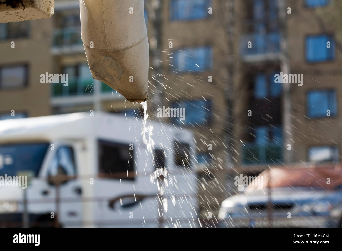 Drainpipe dripping hi-res stock photography and images - Alamy