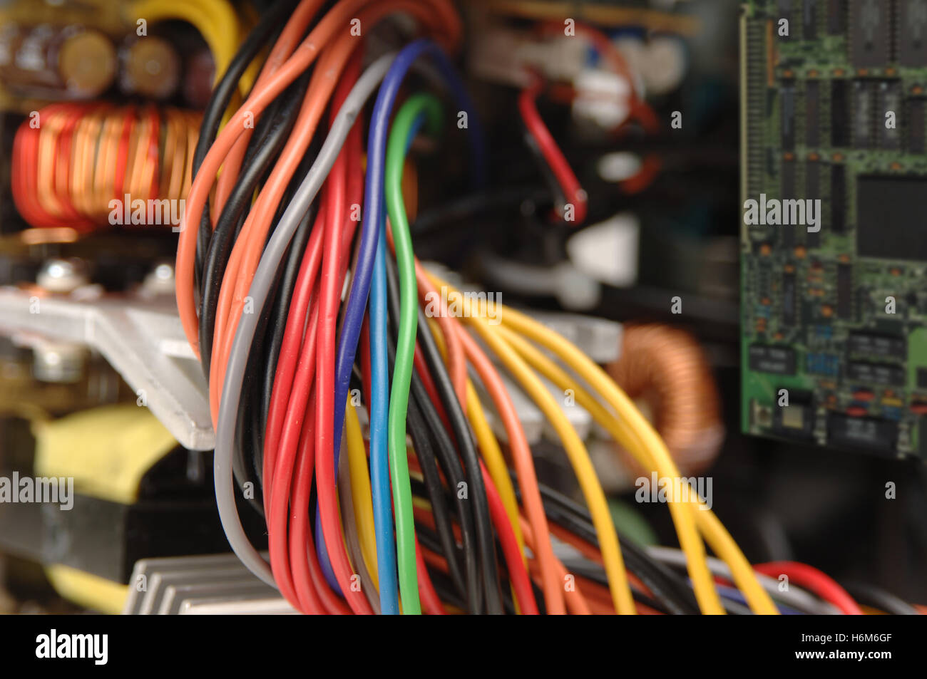 Fibers cable hi-res stock photography and images - Alamy