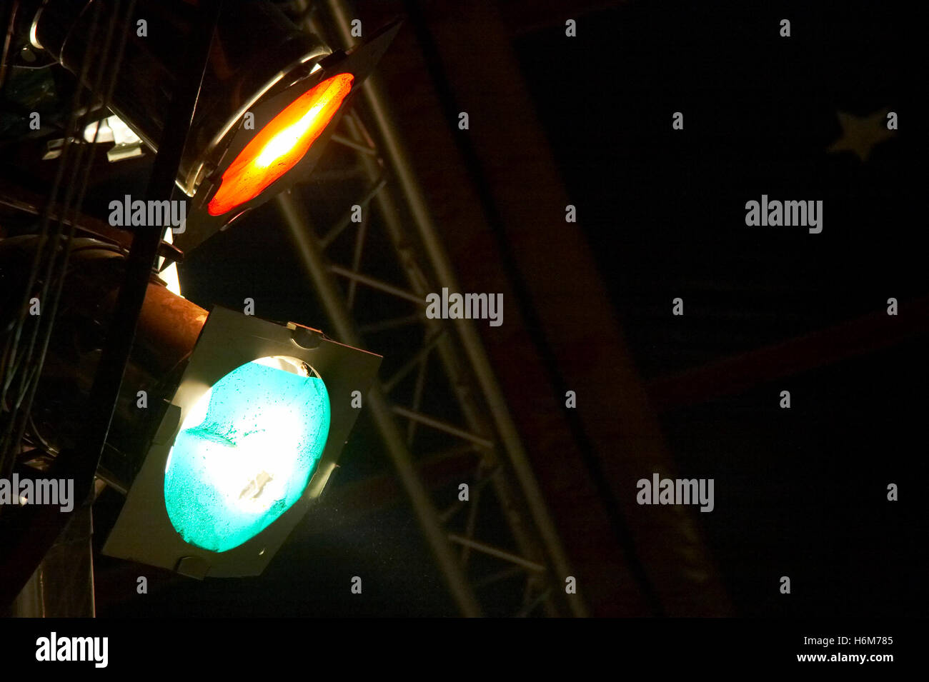 Circus tent lighting hi-res stock photography and images - Alamy