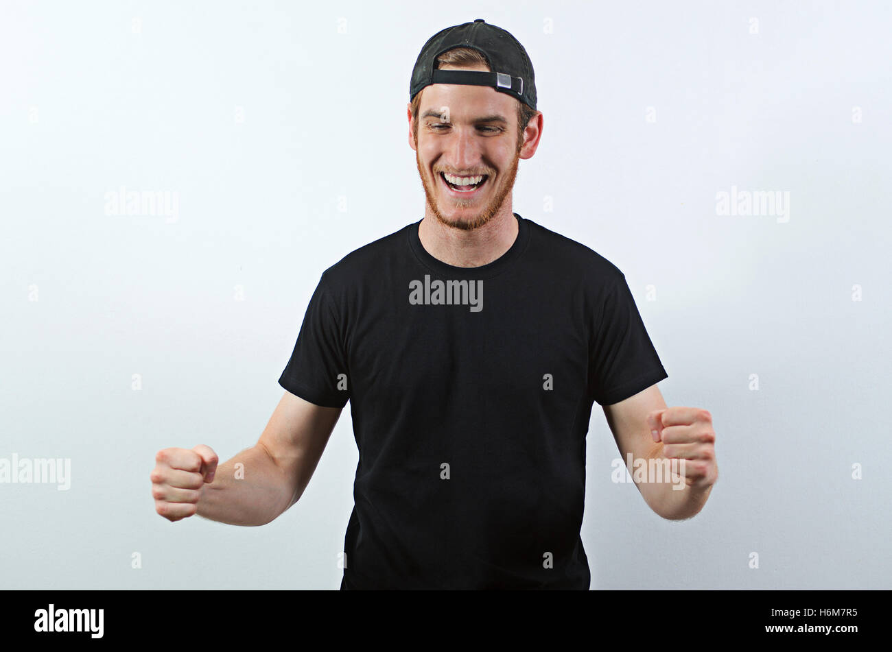Hat backwards hi-res stock photography and images - Alamy