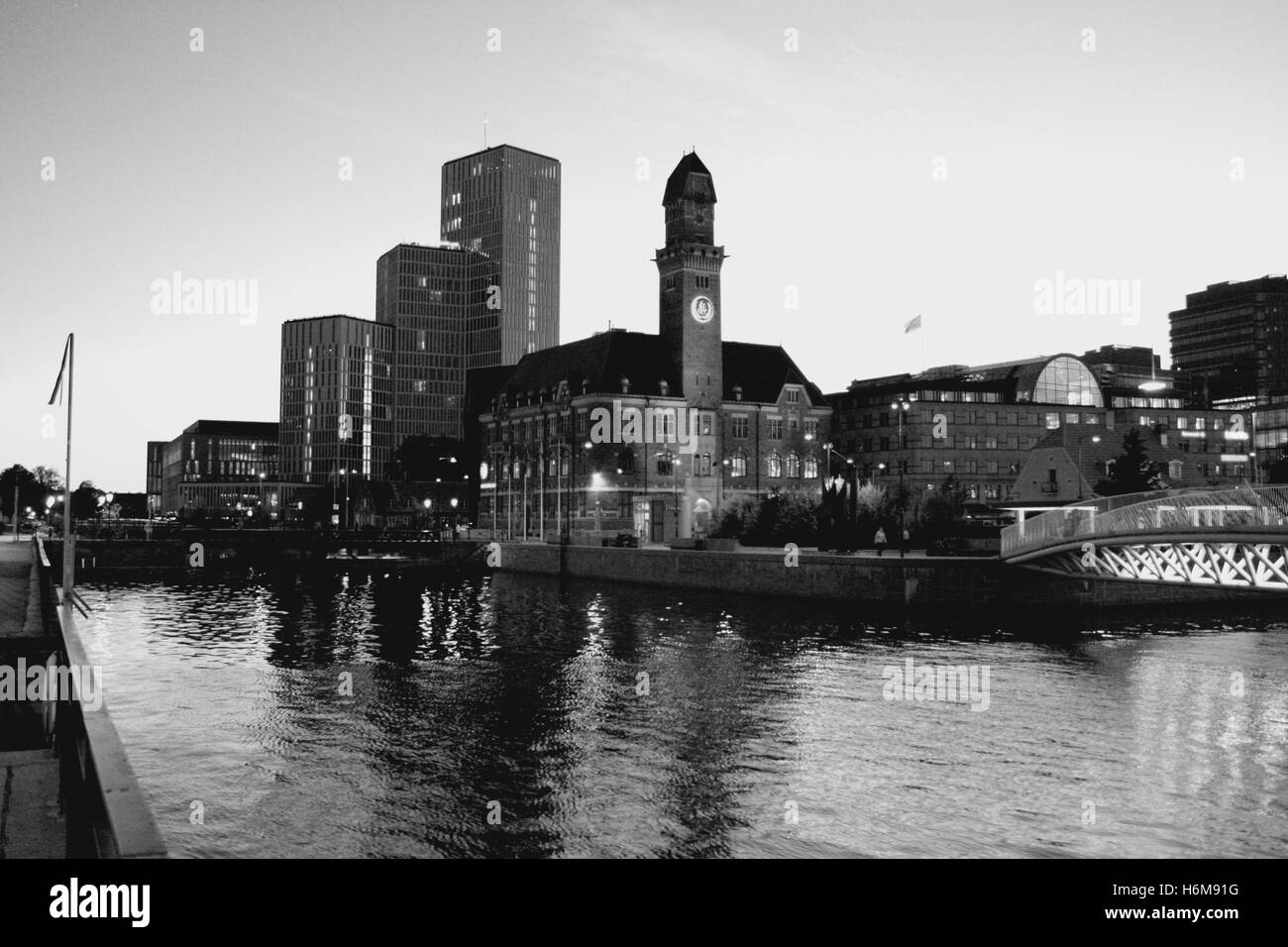 Malmo tower Black and White Stock Photos & Images - Alamy