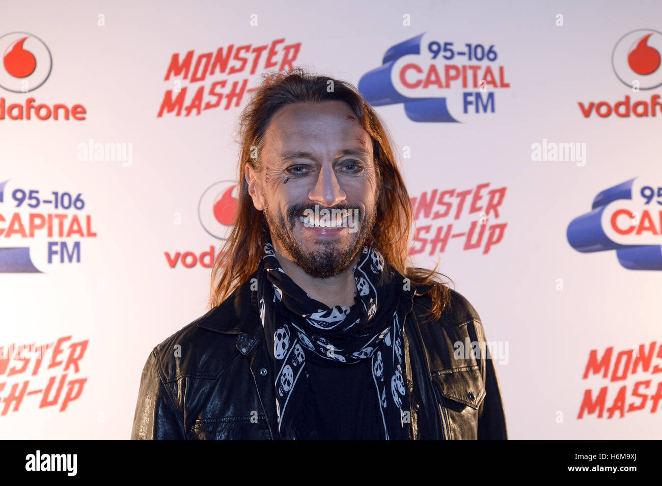 Bon Sinclar backstage during Capital FM's Monster Mash Up with Vodafone ...