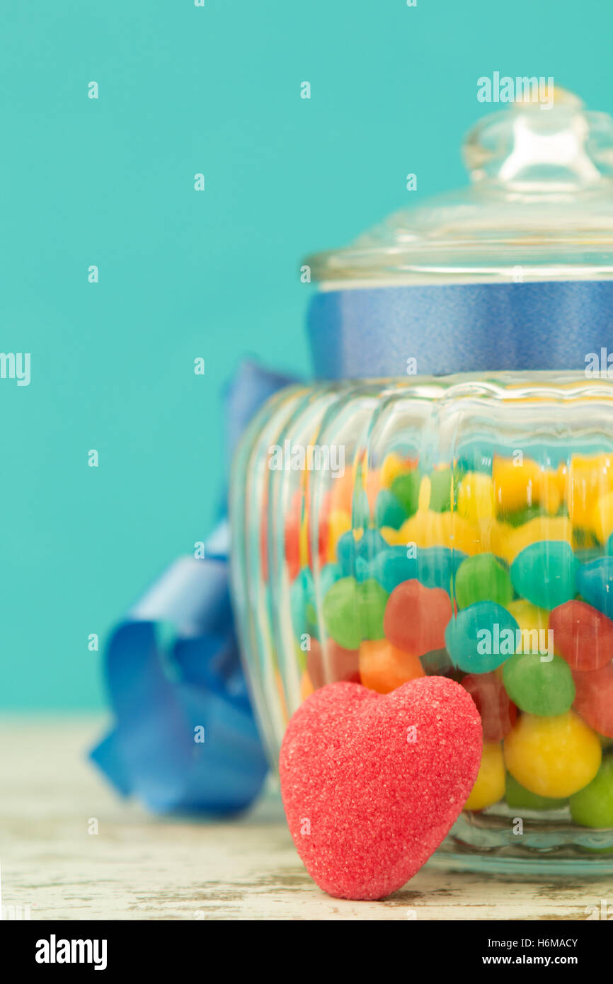 Nice glass container candies hi-res stock photography and images - Alamy