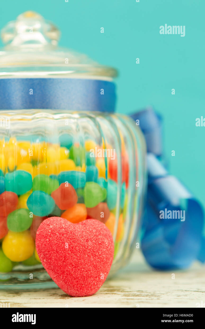 Nice glass container candies hi-res stock photography and images - Alamy