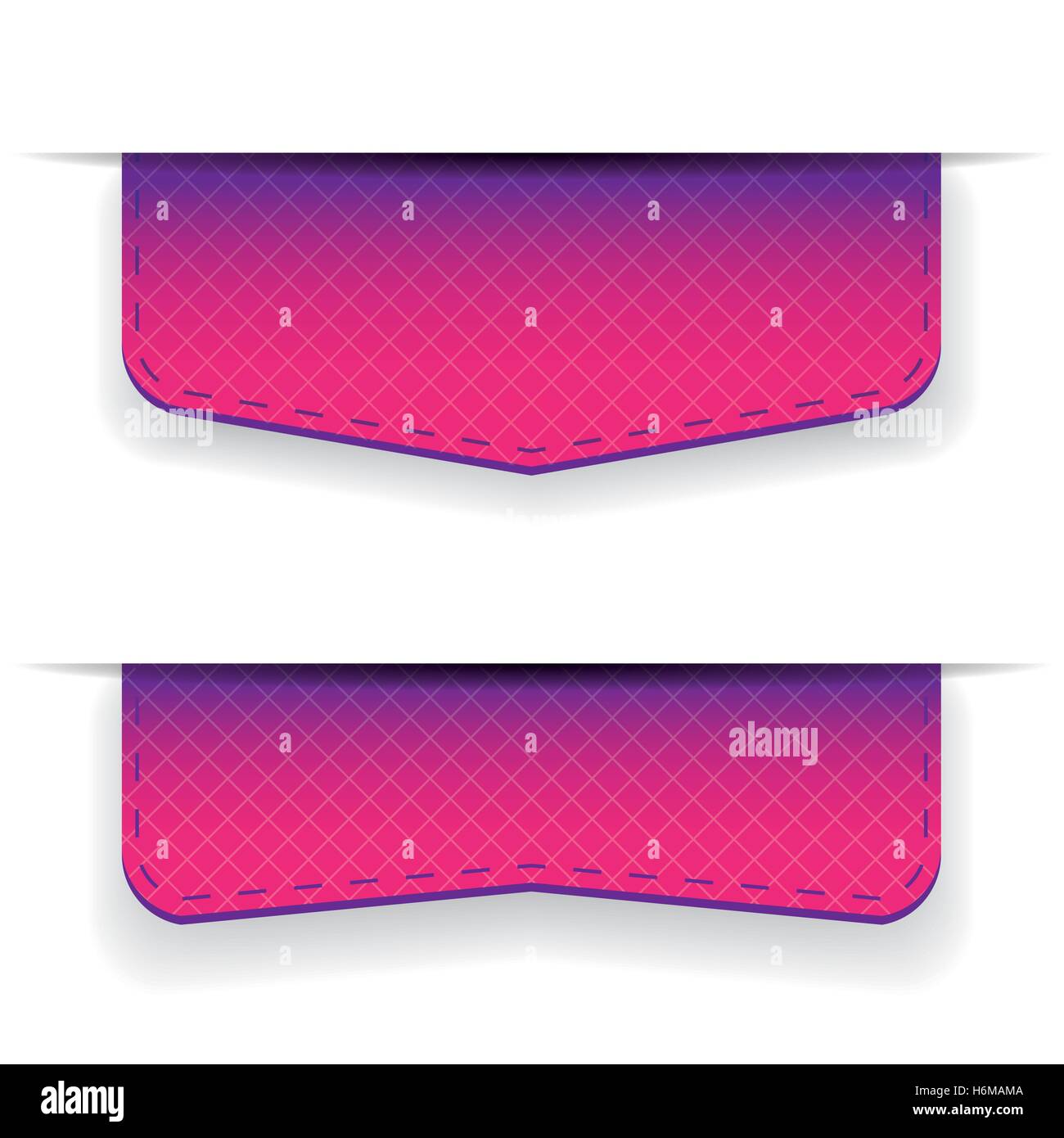 Purple ribbon set vector Stock Vector Image & Art - Alamy