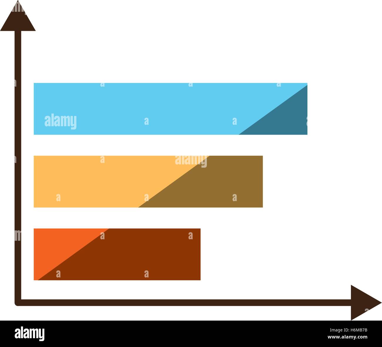 infographic statistics arrows isolated icon vector illustration design ...