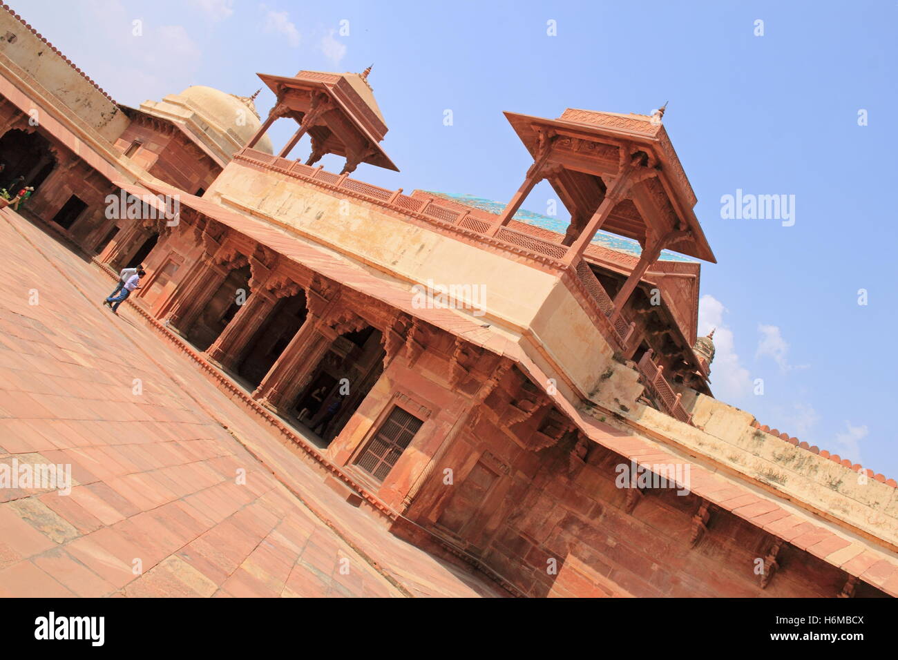 Jodha Bai's Palace, Fatehpur Sikri, Agra, Uttar Pradesh, India, Indian ...