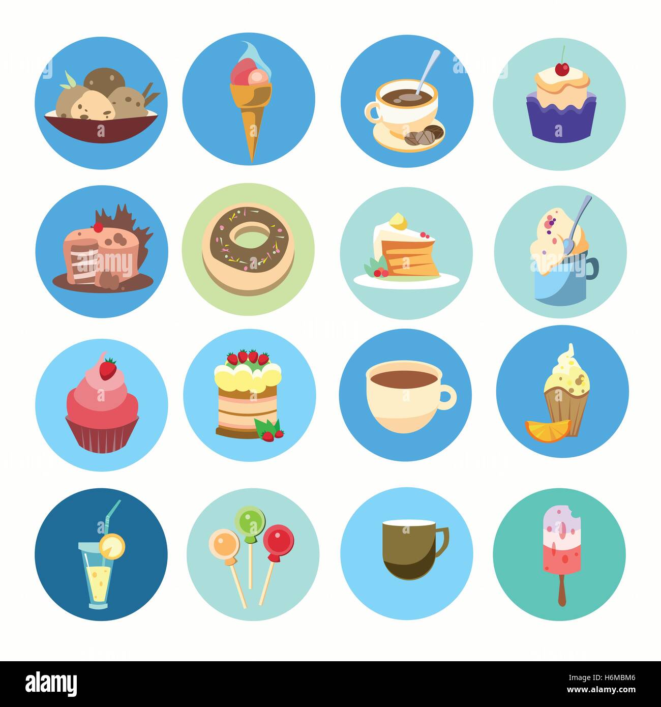Espresso biscuit Stock Vector Images - Alamy