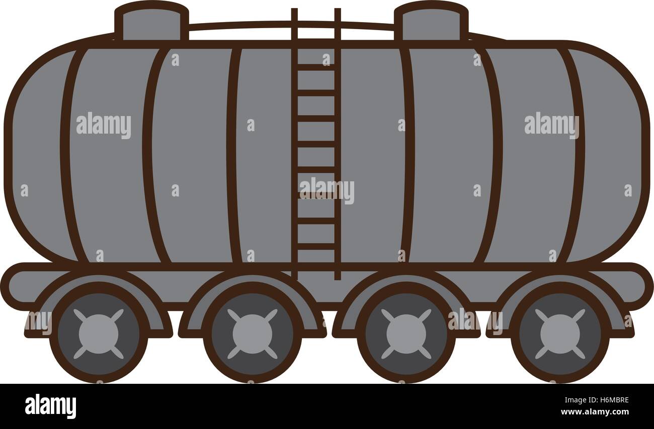 oil tanker truck transport vector illustration design Stock Vector ...