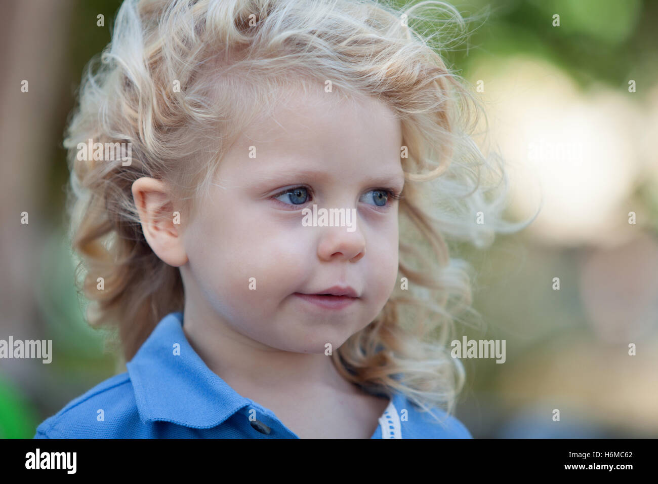 Long hair child wind hi-res stock photography and images - Alamy
