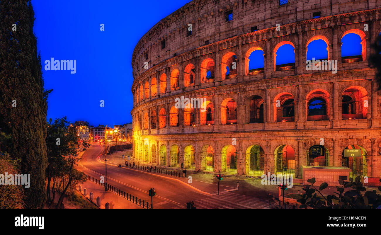 Colosseum known amphitheatrum flavium hi-res stock photography and ...