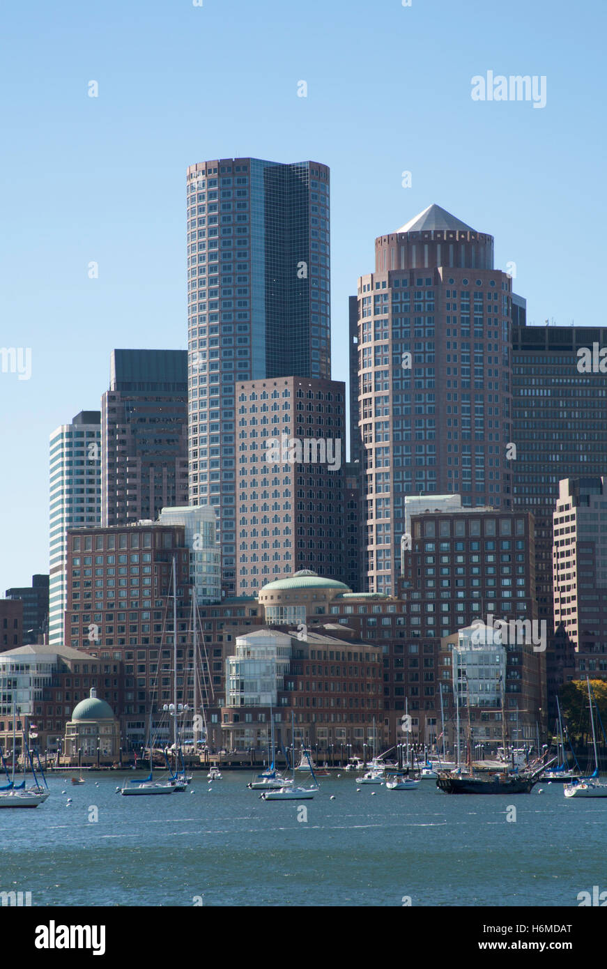 High Rise office buildings The Waterfront Boston Massachusetts USA ...