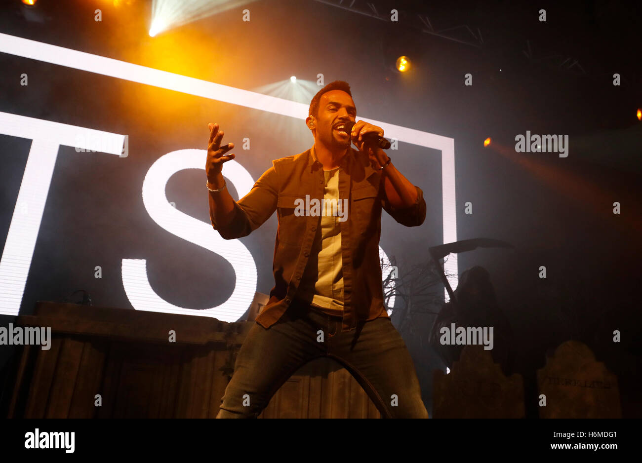 Craig David's TS5 performing during Capital FM's Monster Mash Up with ...