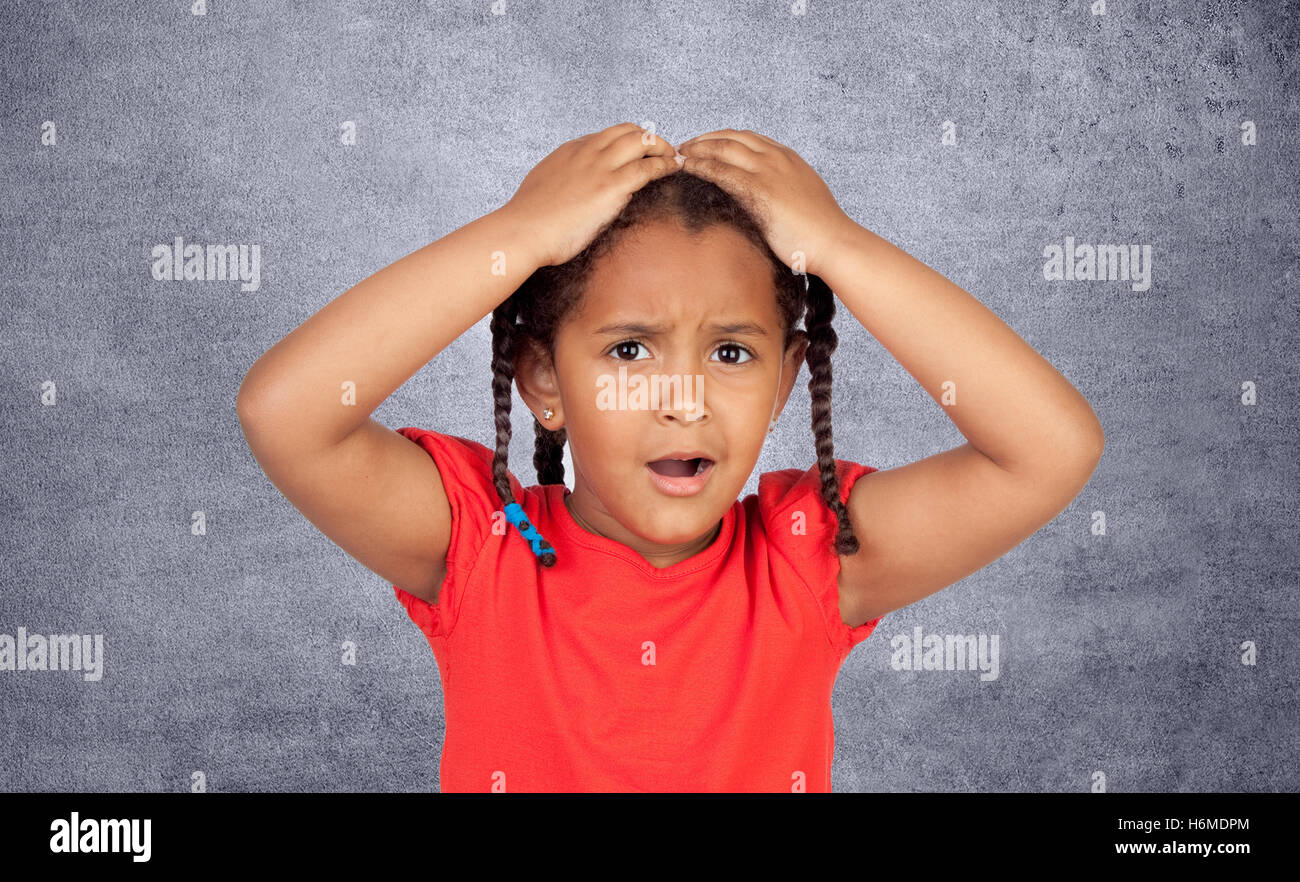 Surprised Scared Girl