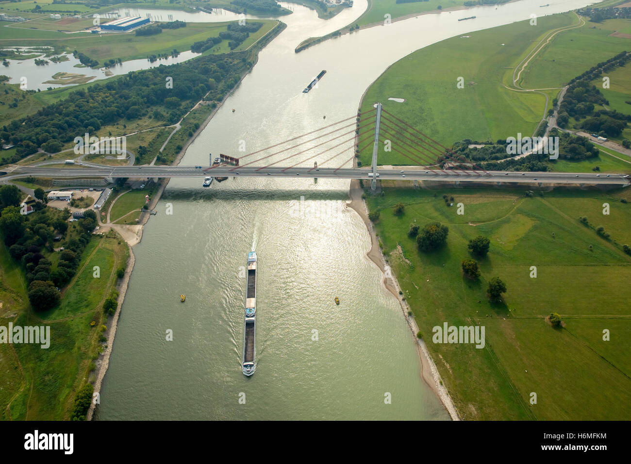 New rhine bridge at wesel hi-res stock photography and images - Alamy