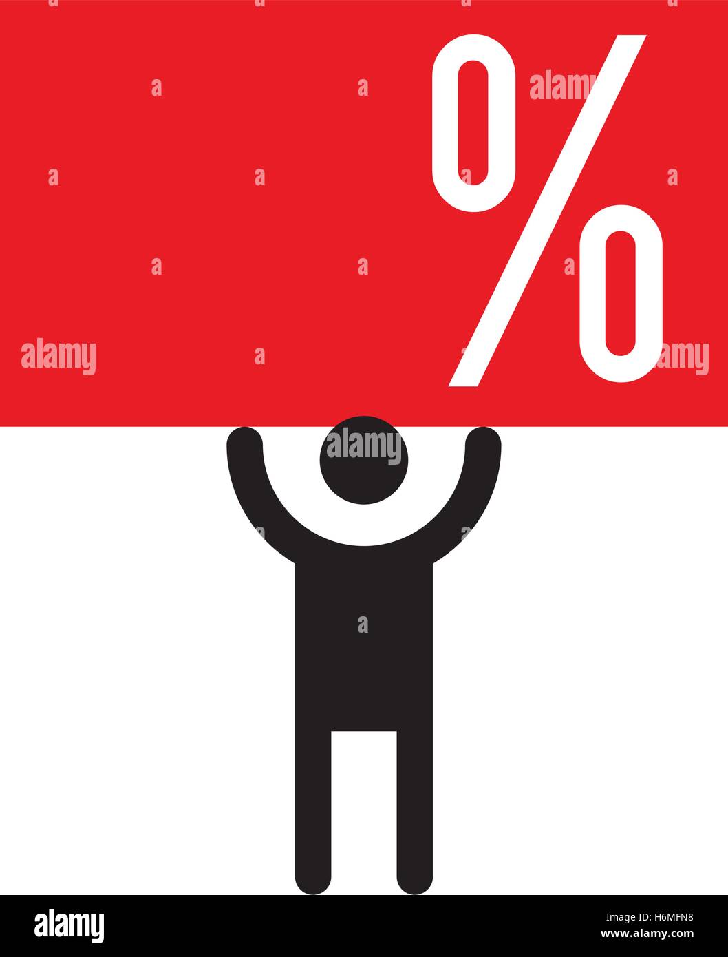 100 Percent and Man Icon Concept Design Stock Vector Image & Art - Alamy