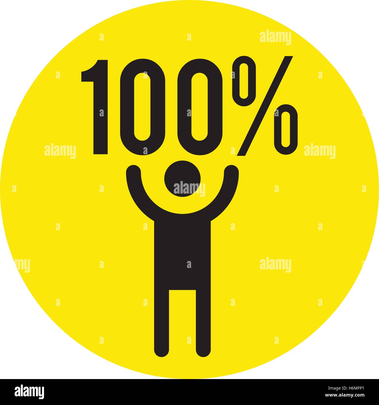 Number 100 Percent Icon High Resolution Stock Photography and Images ...