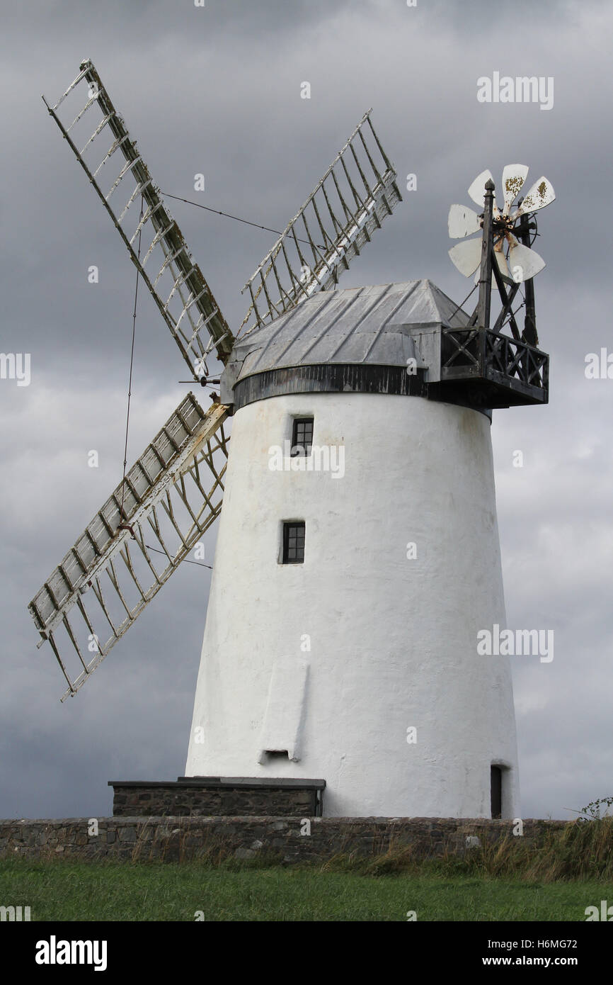 Ballycopeland Windmill near Millisle, County Down, Northern Ireland ...