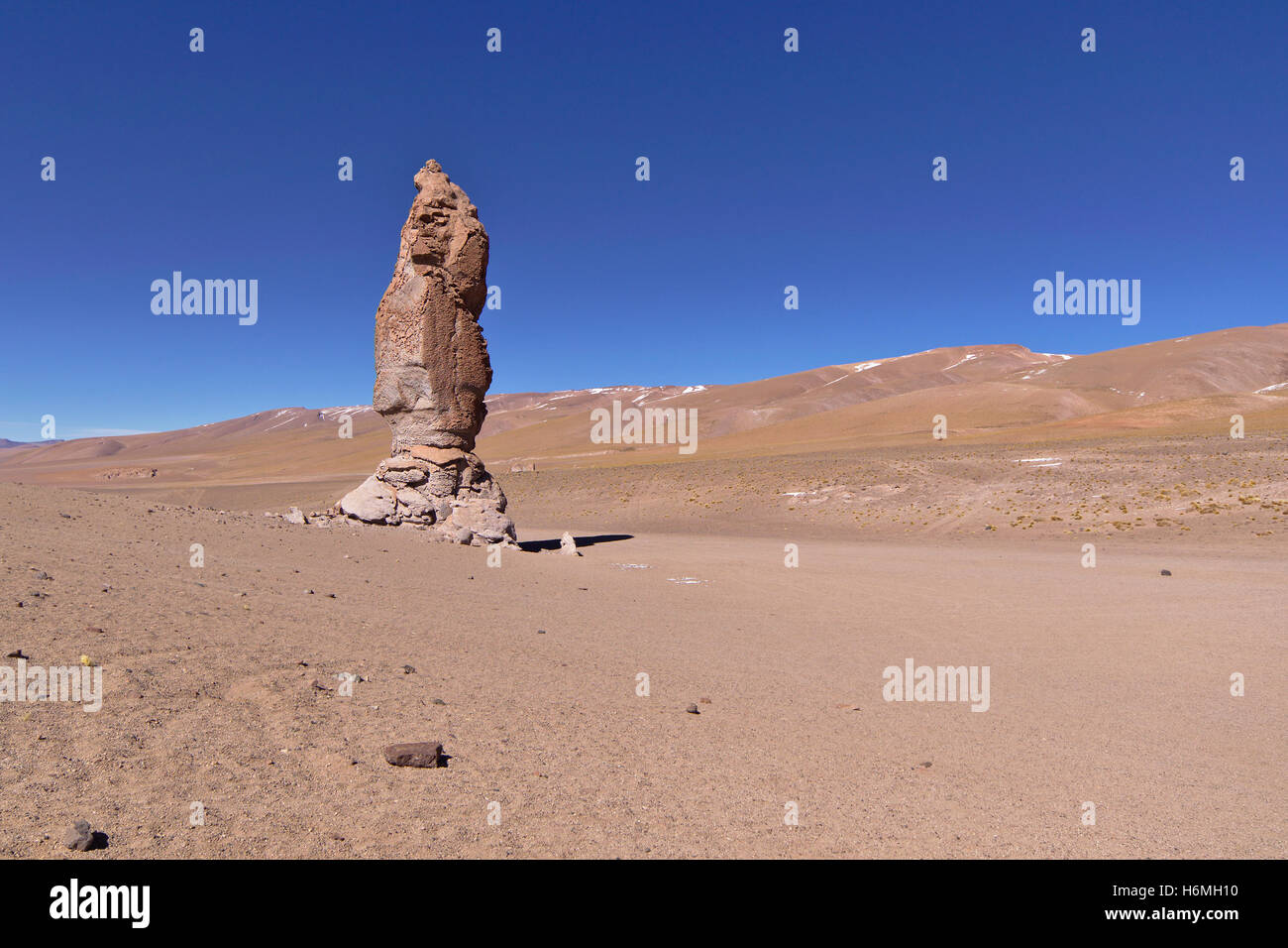 Erosion sculpted rocks in the desert of Atacama, Chile Stock Photo - Alamy