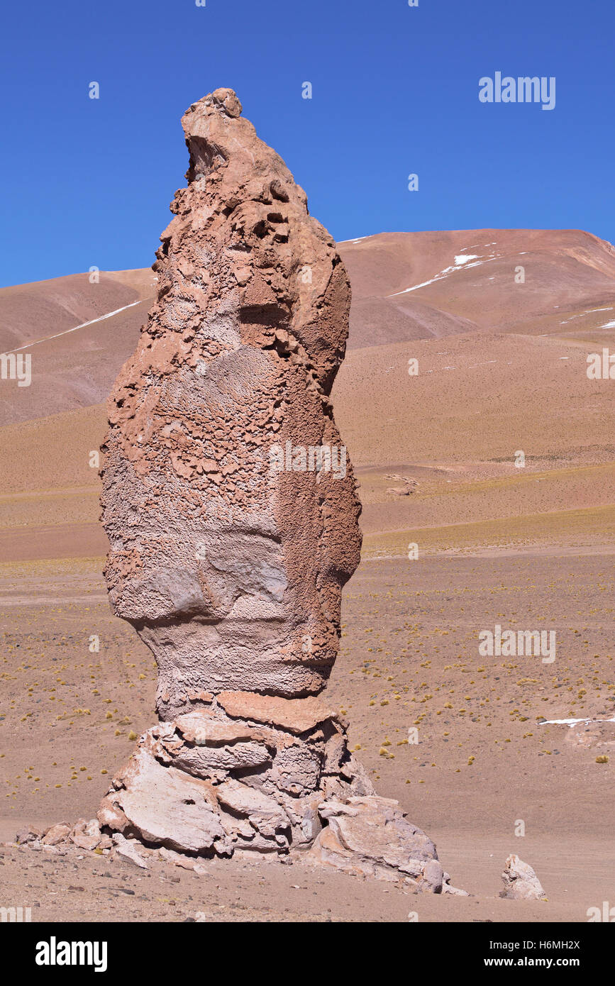 Erosion sculpted rocks in the desert of Atacama, Chile Stock Photo - Alamy