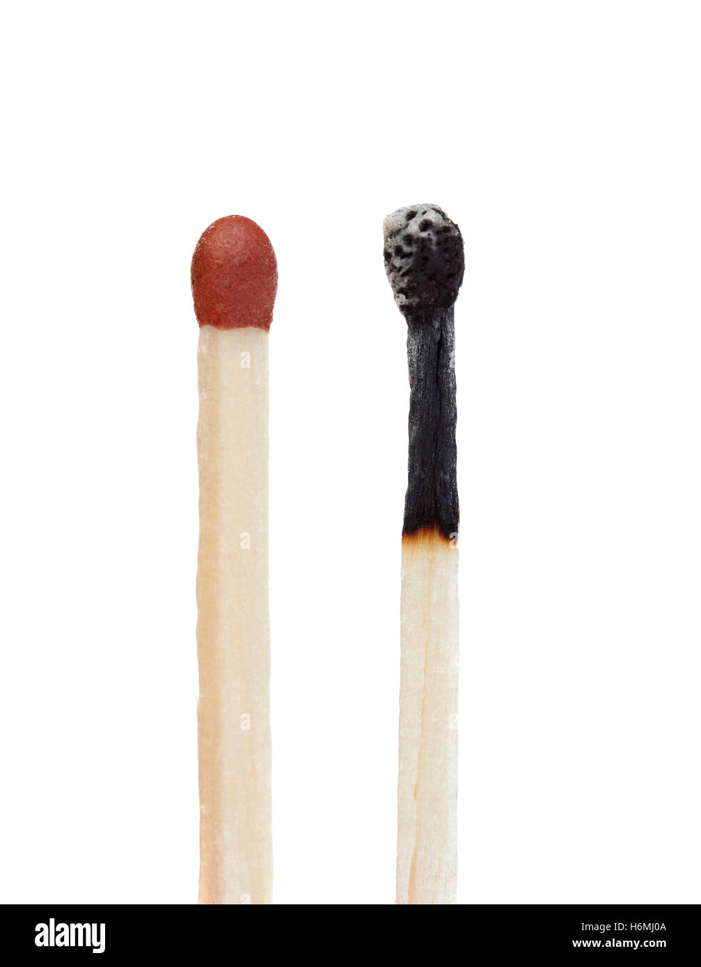 Set of wooden matches isolated on white background Stock Photo - Alamy