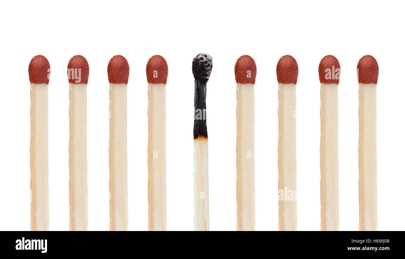 Set of wooden matches isolated on white background Stock Photo - Alamy