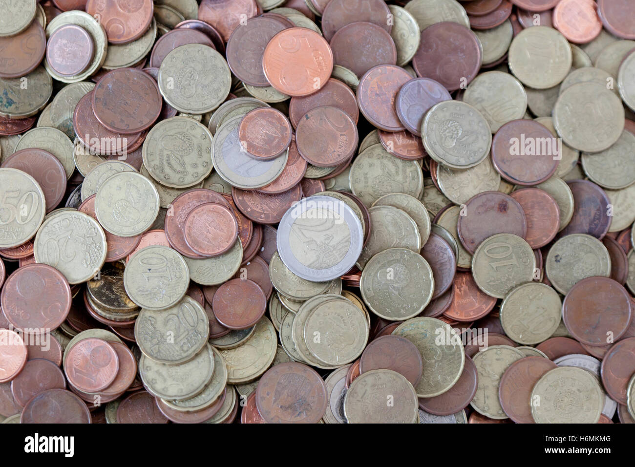 Scattered change hi-res stock photography and images - Alamy