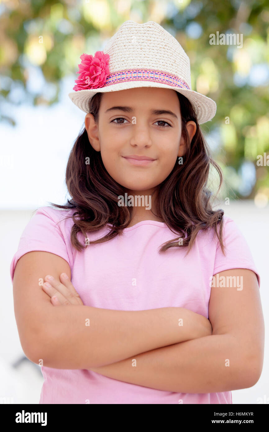 10 year old girl studio hi-res stock photography and images - Alamy
