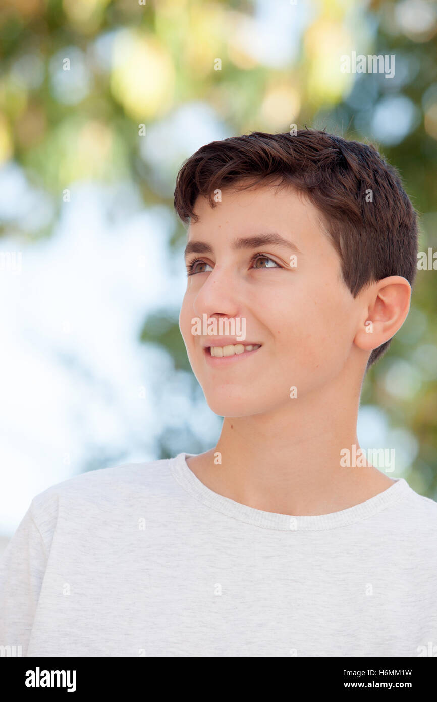 Latino teen boy portrait hi-res stock photography and images - Alamy
