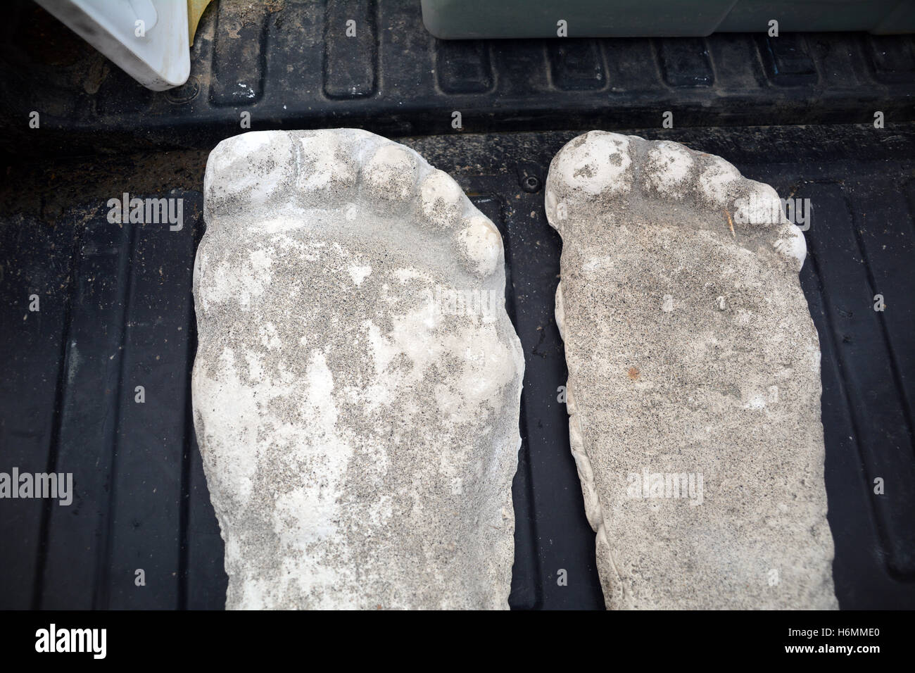 Sasquatch footprint hi-res stock photography and images - Alamy