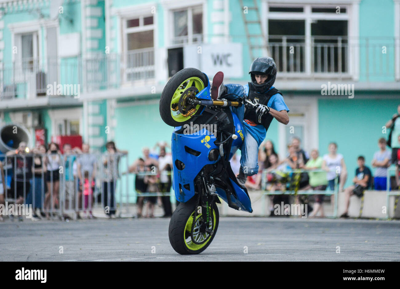 stunt battle in Khabarovsk Stock Photo - Alamy