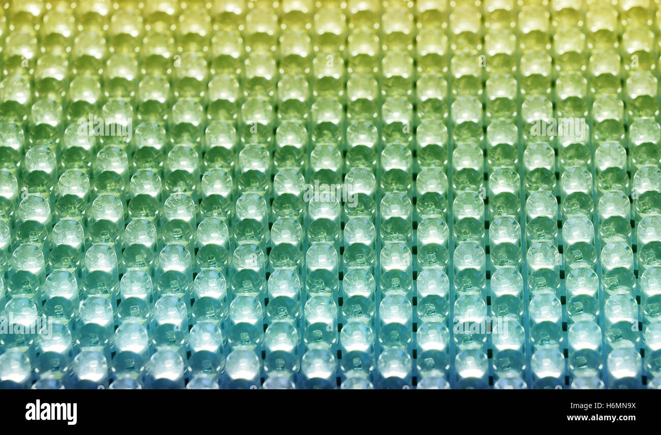 Background with brilliant illuminated LED lights Stock Photo - Alamy