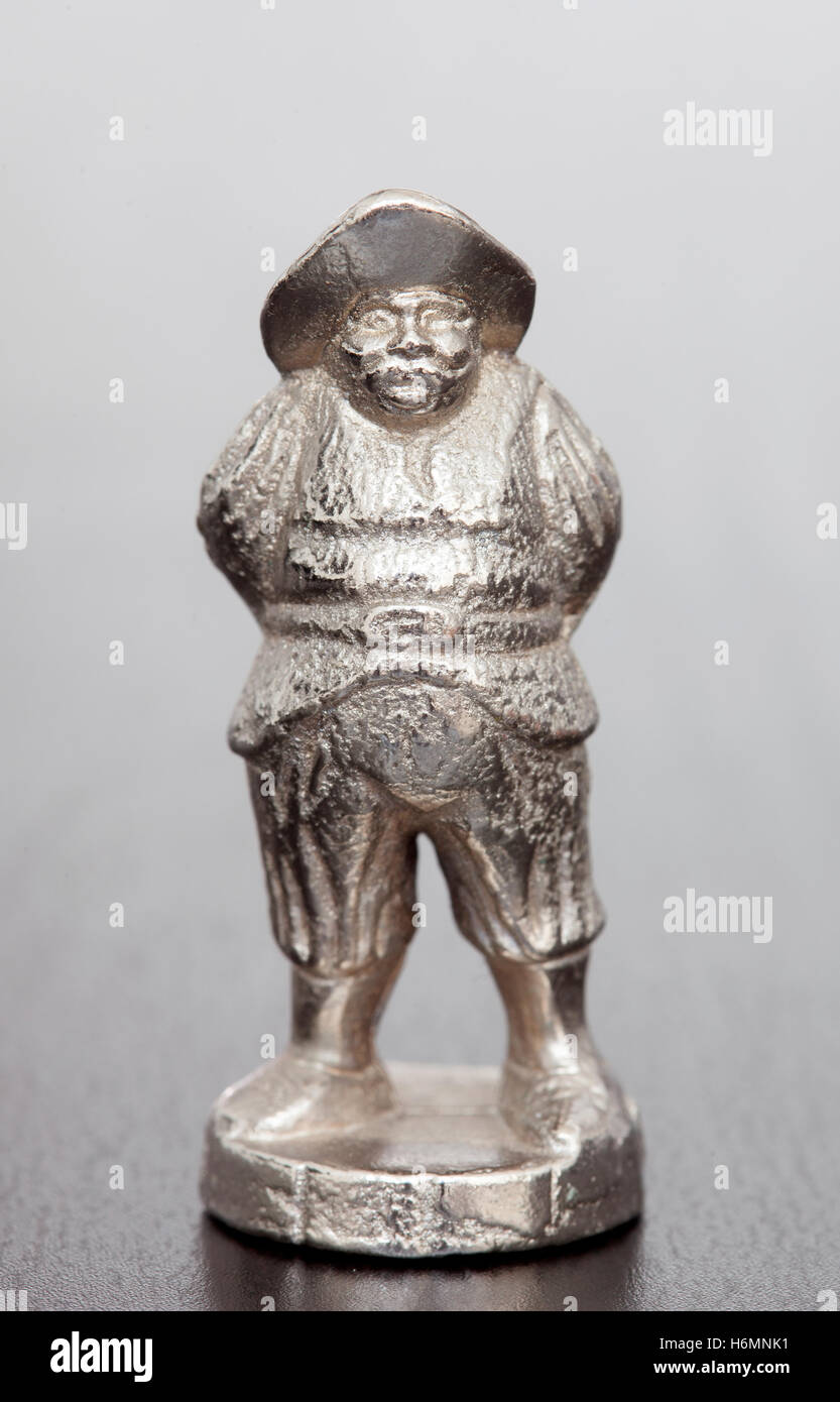 Silver figure of literary character Sancho Panza Stock Photo - Alamy