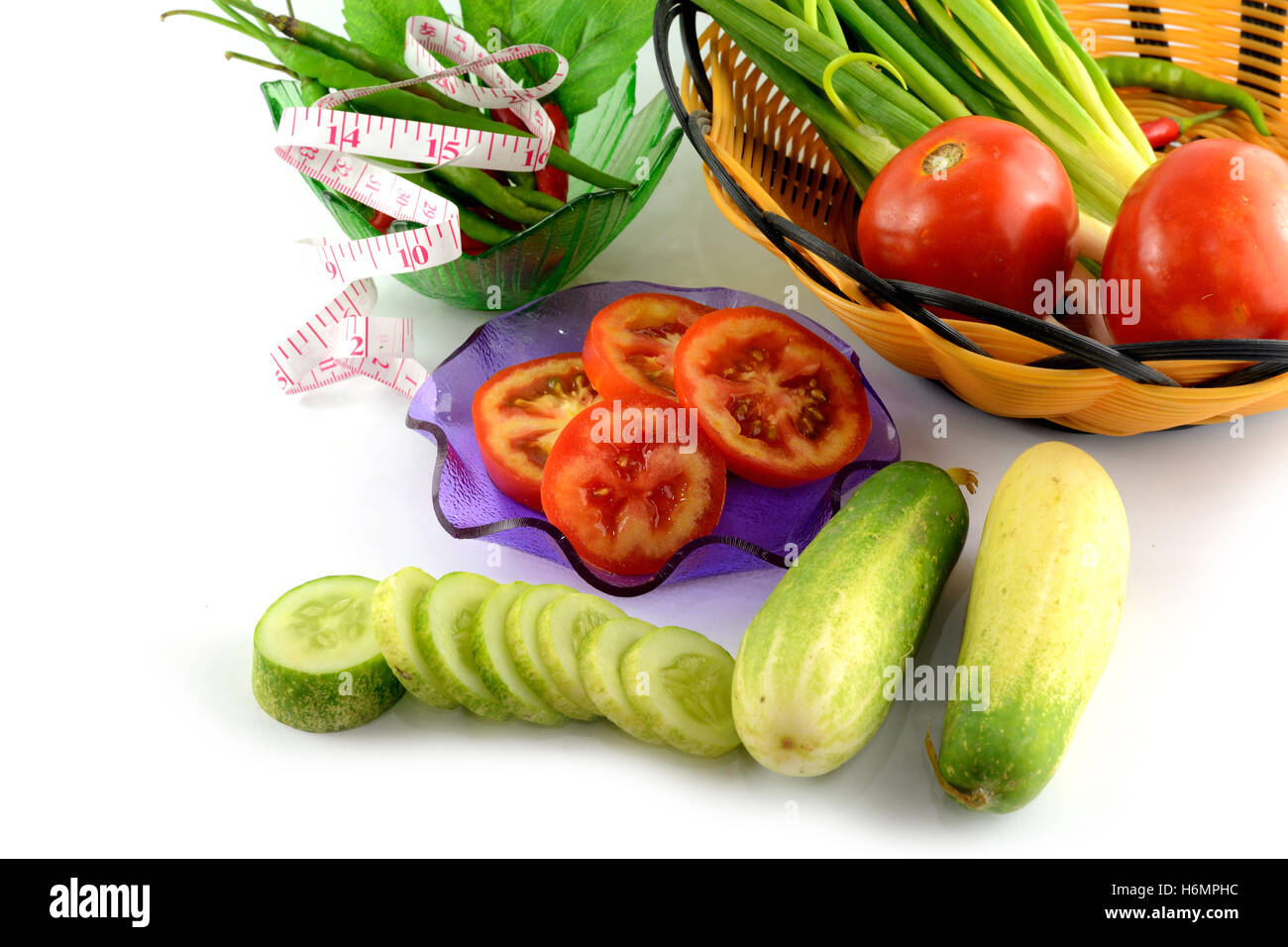 Fresh cucumber slice Stock Photo - Alamy