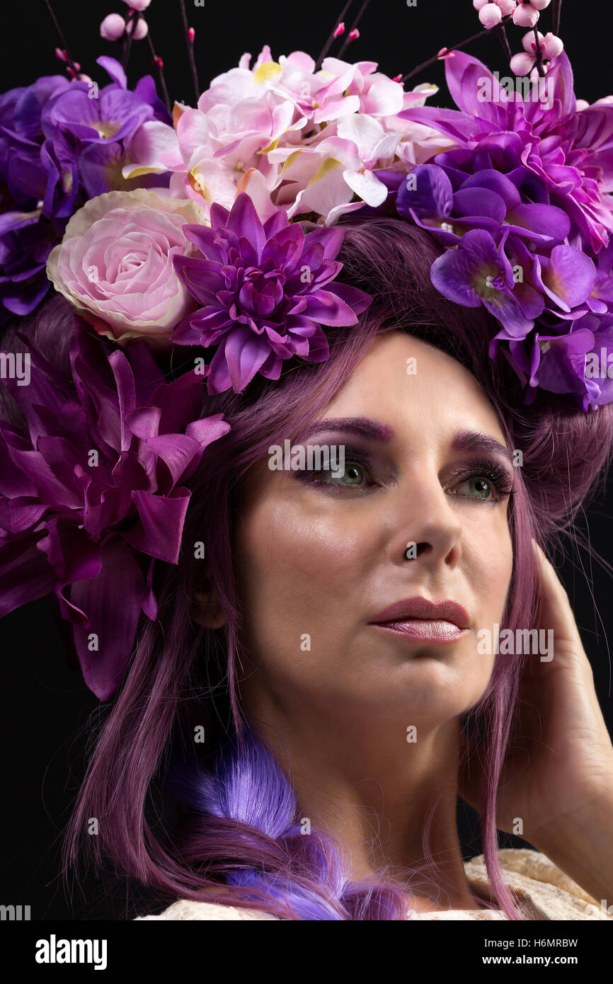 Portrait female strong stern hi-res stock photography and images - Alamy