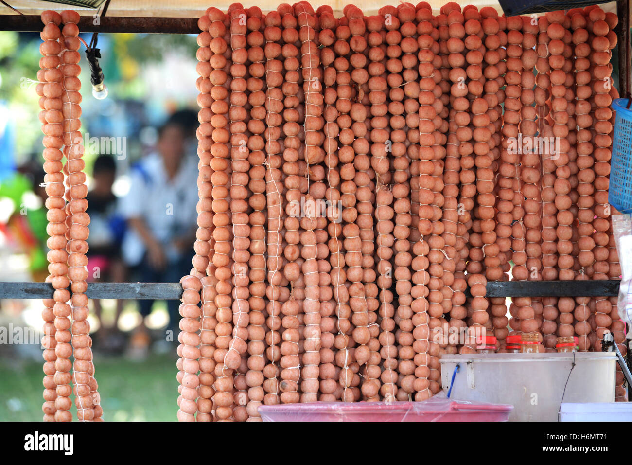 Sausage Shape Round Stock Photo - Alamy