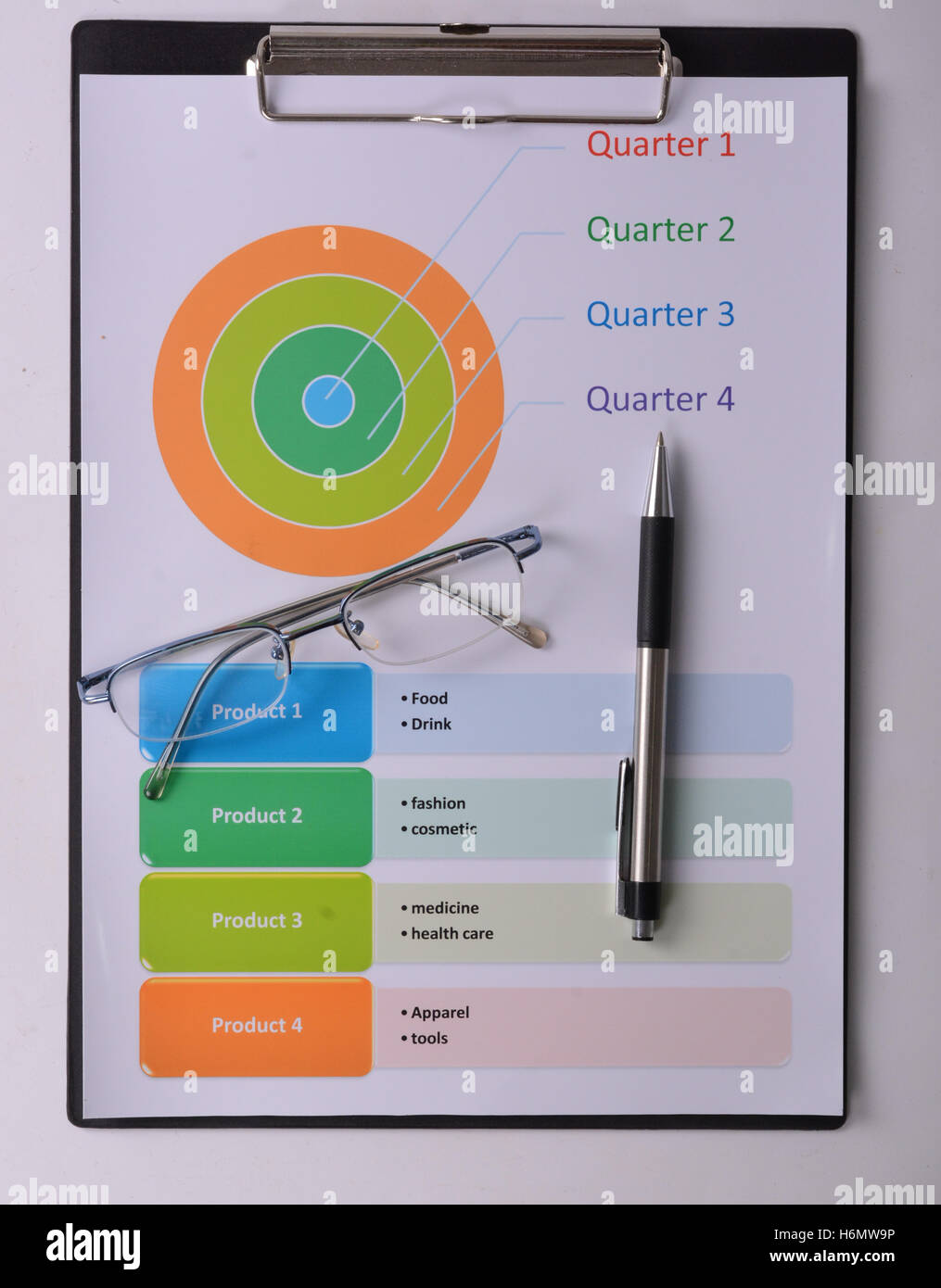 Graphs and Charts Report Stock Photo - Alamy