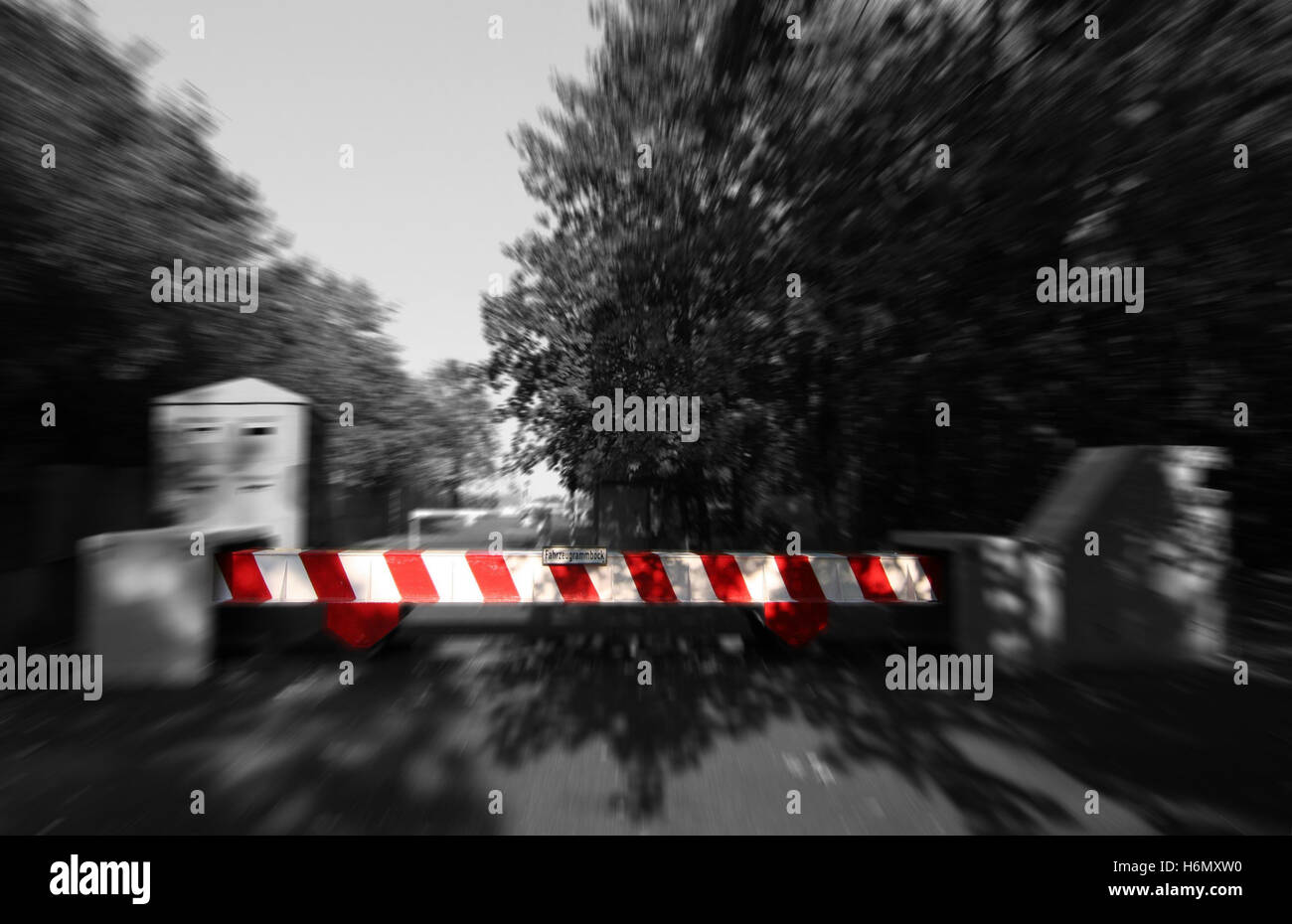 stop here border Stock Photo - Alamy