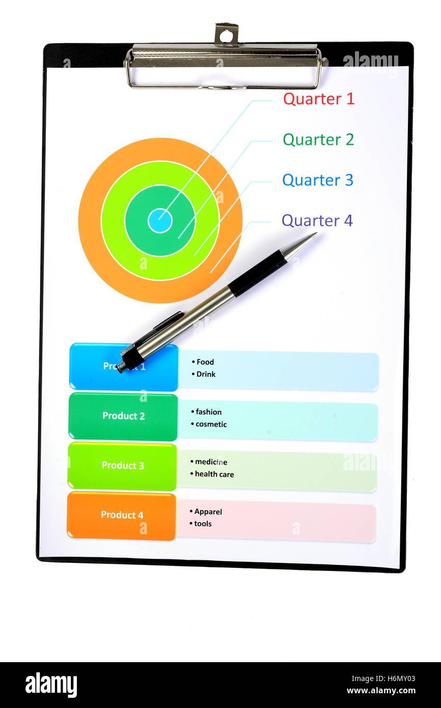 Graphs and Charts Report Stock Photo - Alamy
