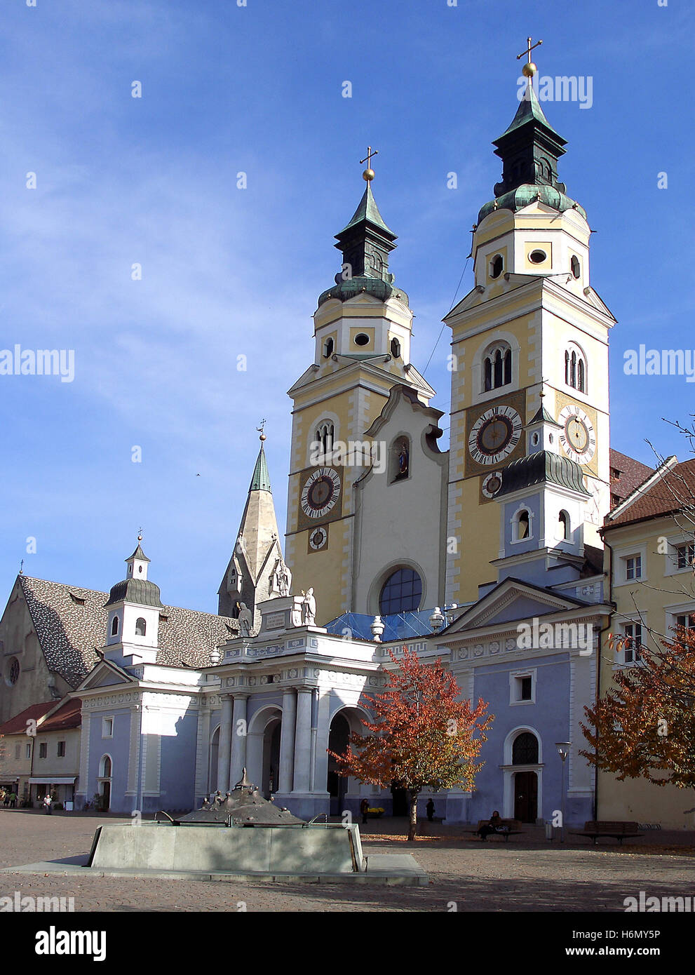 the cathedral of brixen Stock Photo - Alamy