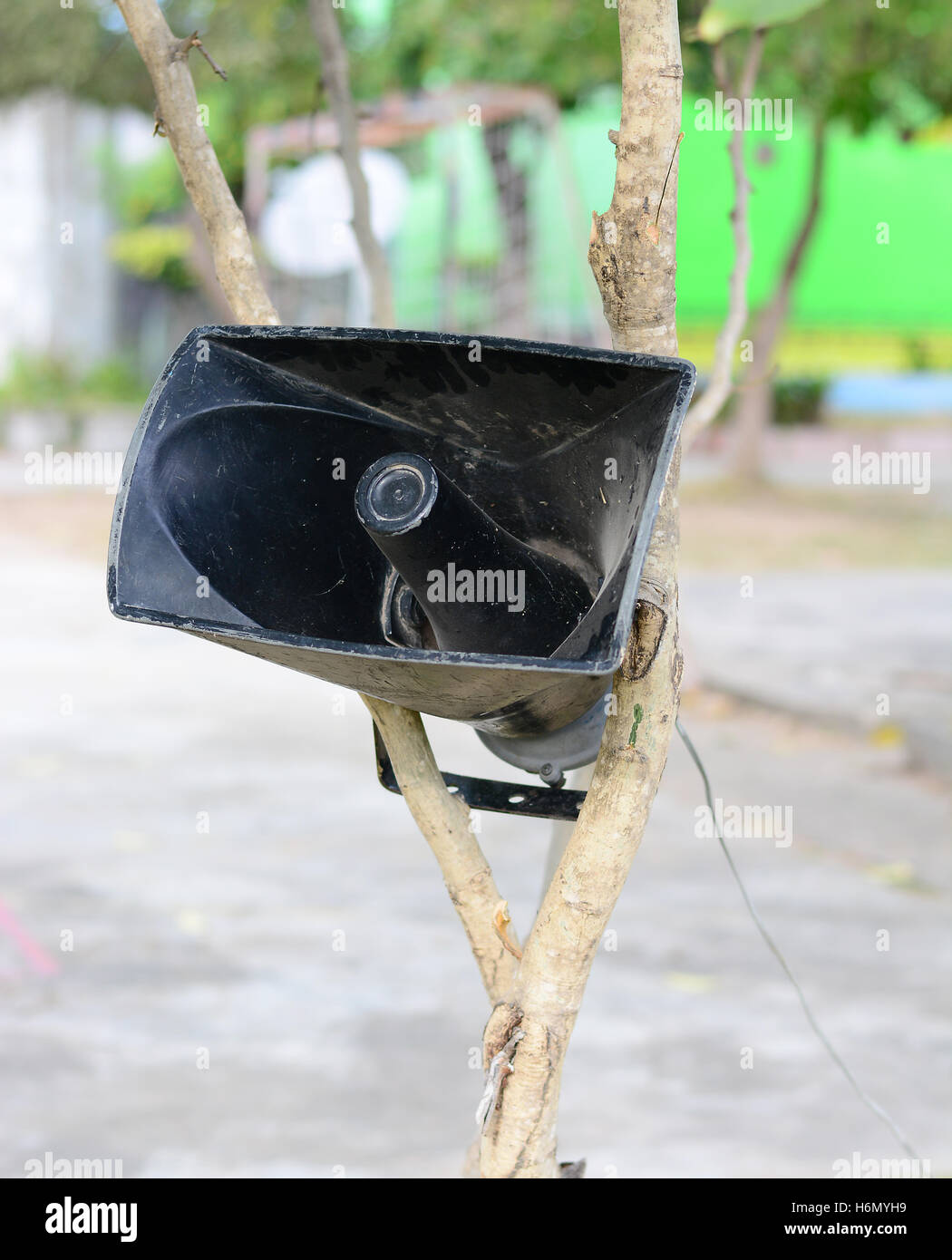 Talk loudspeaker hi-res stock photography and images - Alamy