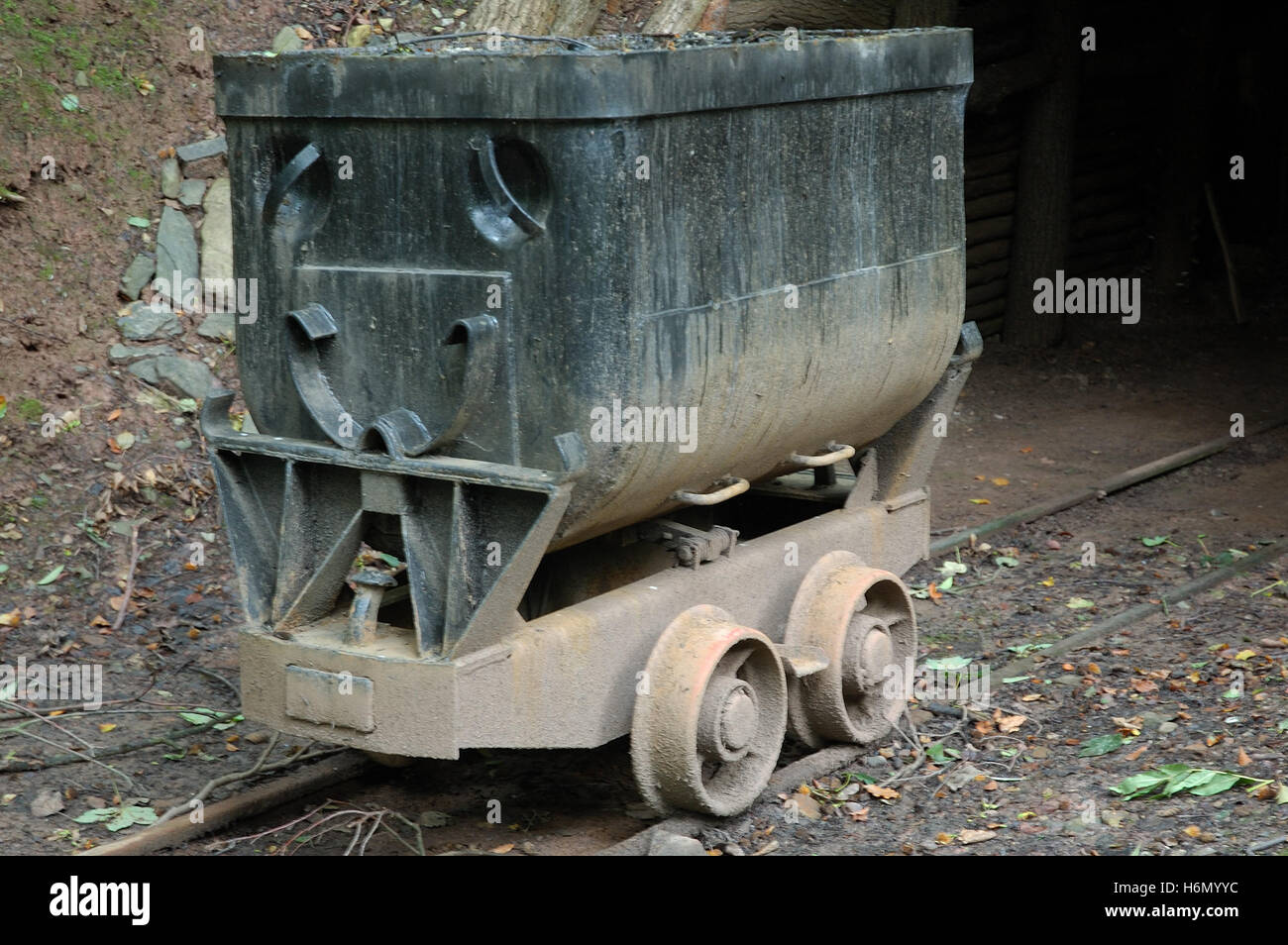 Mine transport wagon hi-res stock photography and images - Alamy
