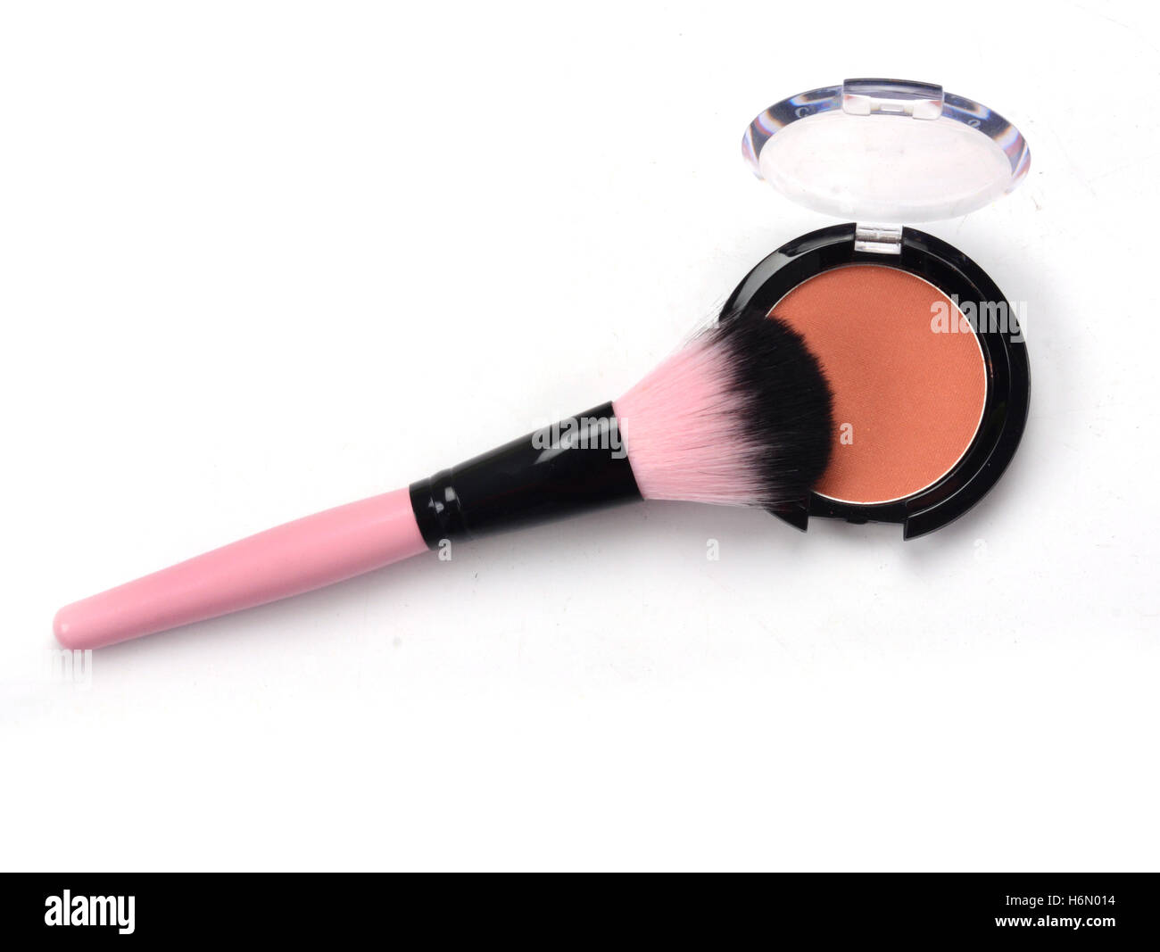 Cosmetic powder brush Stock Photo - Alamy