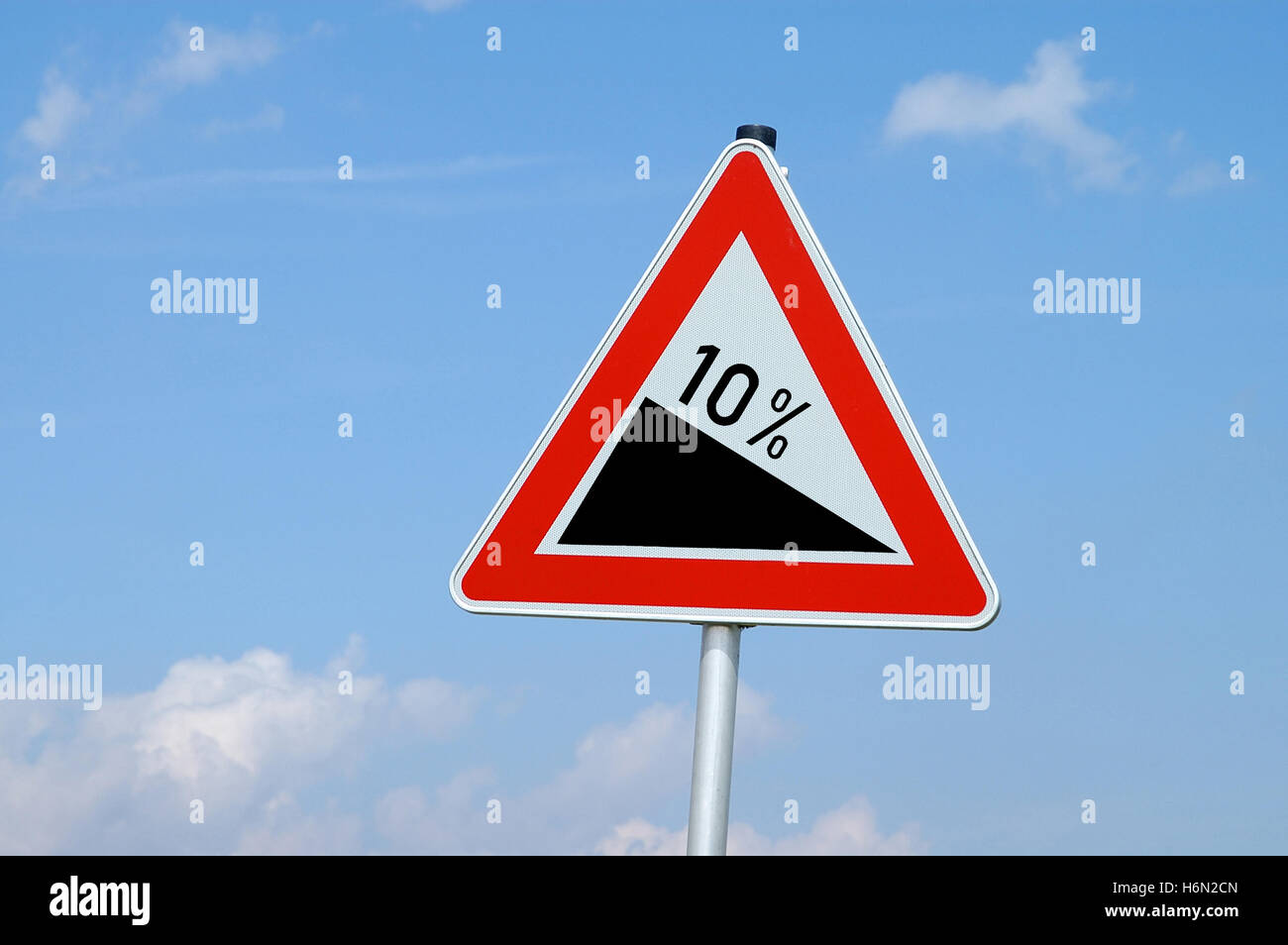 caution 10 percent gradient Stock Photo - Alamy
