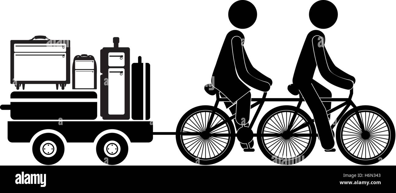 Transporting figure Stock Vector Images - Alamy