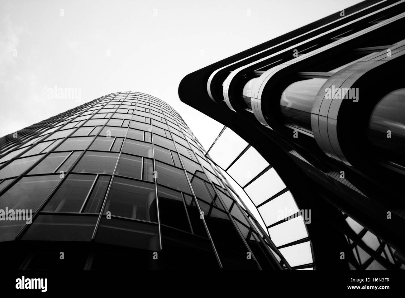 Mirror facade Black and White Stock Photos & Images - Alamy