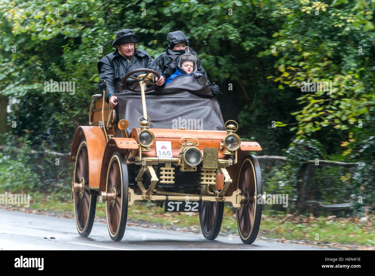 The Annual London to Brighton Veteran Car Rally, or Old Crocks Race ...