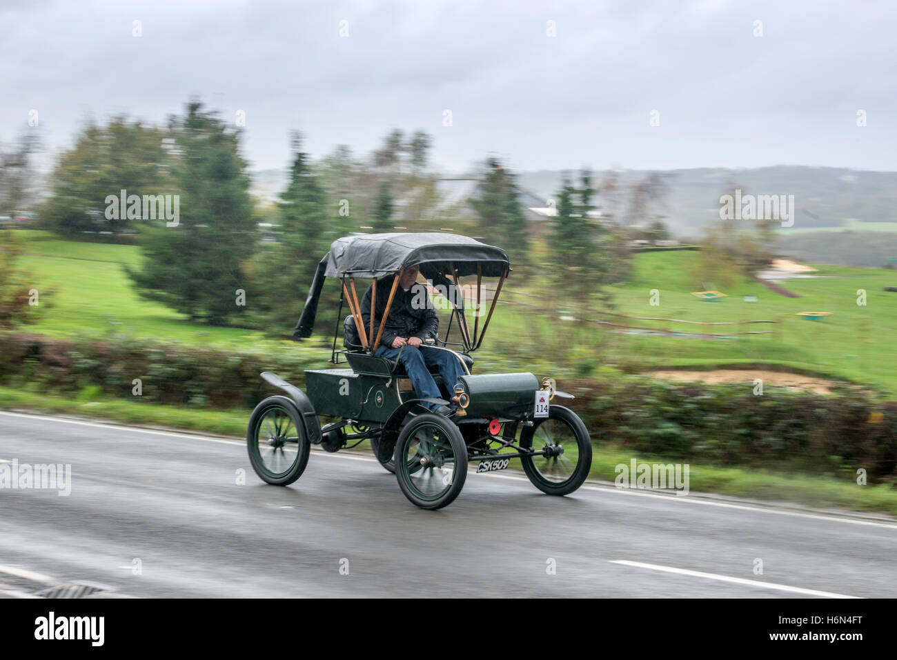The Annual London to Brighton Veteran Car Rally, or Old Crocks Race ...